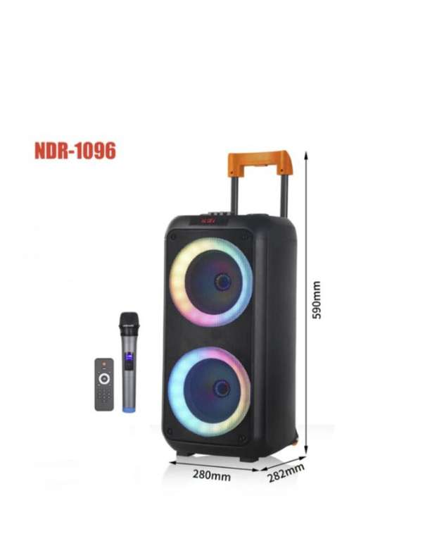 Портативная беспроводная Bluetooth колонка с микрофоном NDR-1096 1095 в ...