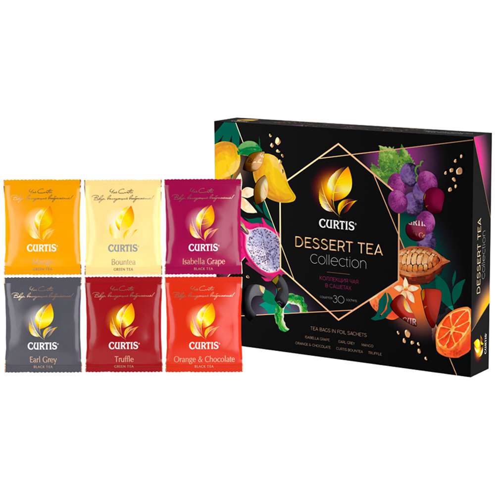 Чай черный CURTIS Dessert Tea Collection, 30 пак.